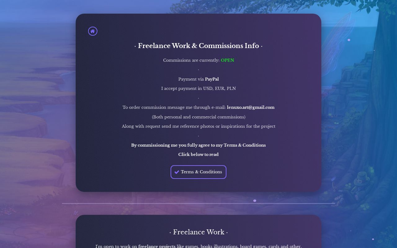 Lenuxo Commissions